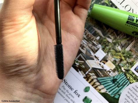 EVELINE Big Volume Lash Natural Bio Formula - blakstienų tušas "Deep Black"