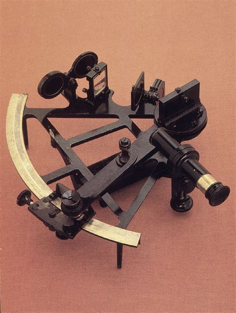 In 1757, the sextant was developed from the octant. It is an instrument ...
