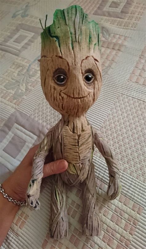 Игрушка Грут из Стражи Галактики 2. Кукла текстильная в интернет ...