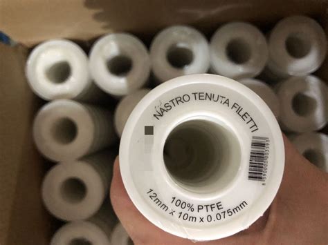 Nastro Professionale Tenuta Filetti 100% PTFE Tape for Italy Market ...