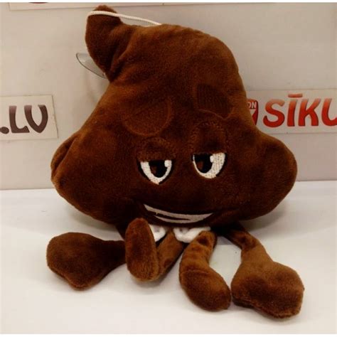 Soft plush toy popular Emoji Turd, Poo, Red Devil - Sikumi.lv. Gift Ideas