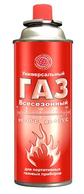 Газ всесезонный универсальный цанговый 220г/400мл: продажа, цена в ...