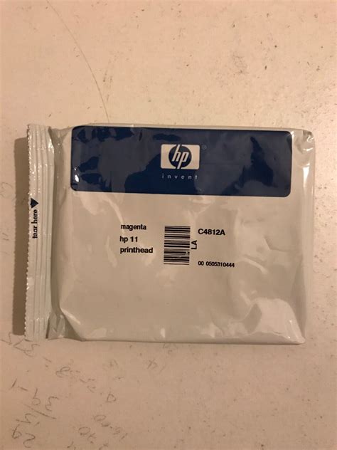 Genuine Original HP 11 C4812A Magenta Printhead Business InkJet - No ...