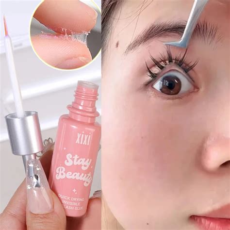 Быстросохнущий невидимый клей для накладных ресниц | AliExpress
