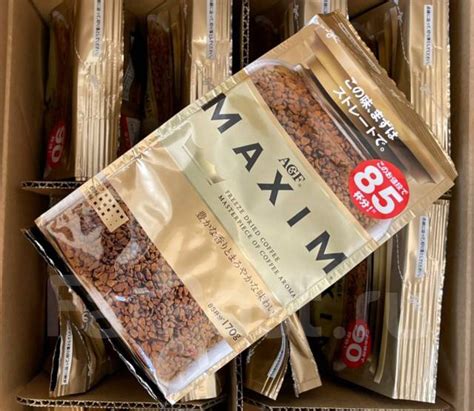 Японский кофе Maxim (Максим) 170 гр. Доставка Бесплатно, в наличии ...