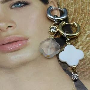 Серьги из перламутра, ракушек, серебра 925