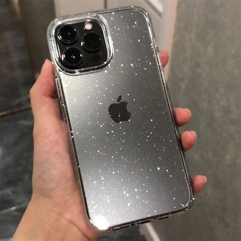 Роскошный Блестящий Прозрачный чехол для iphone 6 6s 7 8 Plus X XS XR ...