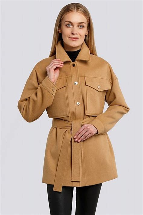 Пальто GIPNOZ 374833 кэмел купить с доставкой по России | BelaRosso-shop.ru