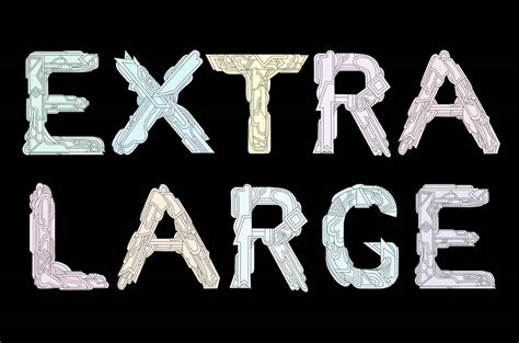 ExtraLarge, logotype : Beata Boucht