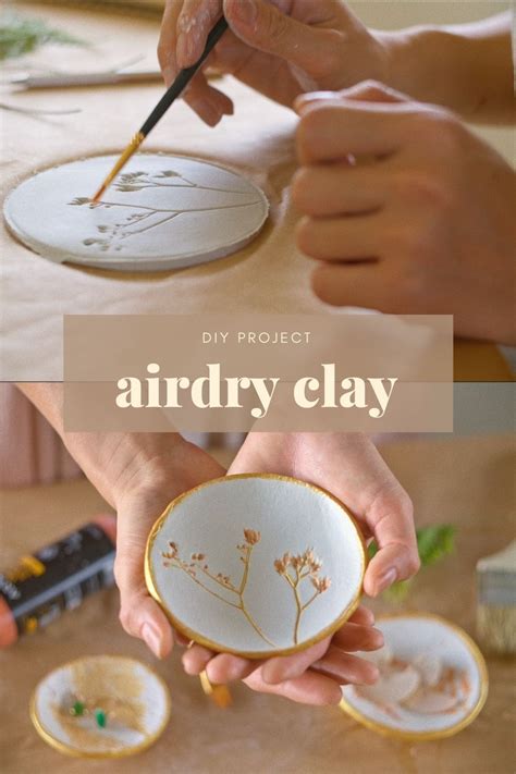 Air Dry Clay Tray | Clay crafts air dry, Homemade clay, Diy clay crafts
