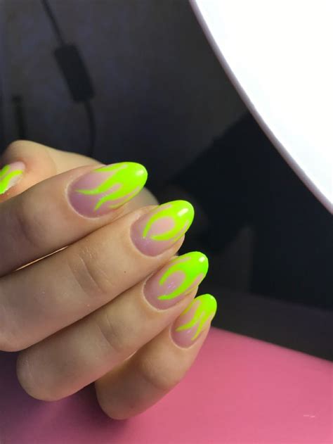 #неон #неоновыеногти #неоновыйманикюр #дизайнногтей | Nails ...