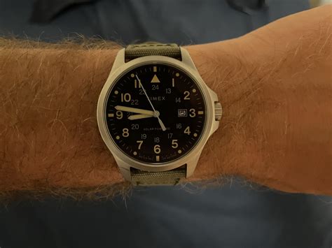 Expedition North Field Post Solar. My first Timex in 25 years : r/timex