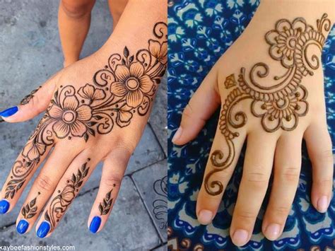 20 Simple Henna Designs in Nigeria - Kaybee Fashion Styles