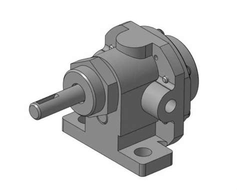 Насос шестеренчатый, YOUDRAFT.RU - скачать бесплатные чертежи и 3D модели