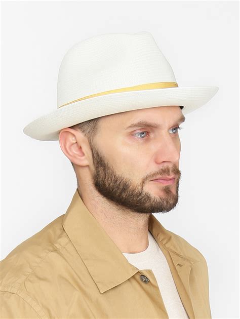 Borsalino белая шляпа из соломы с лентой (626726), купить в интернет ...