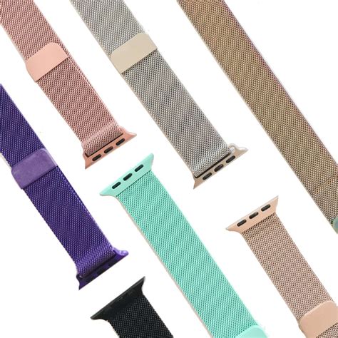 Купити Ремінець міланська петля для Apple Watch 42 mm 44mm gold ...