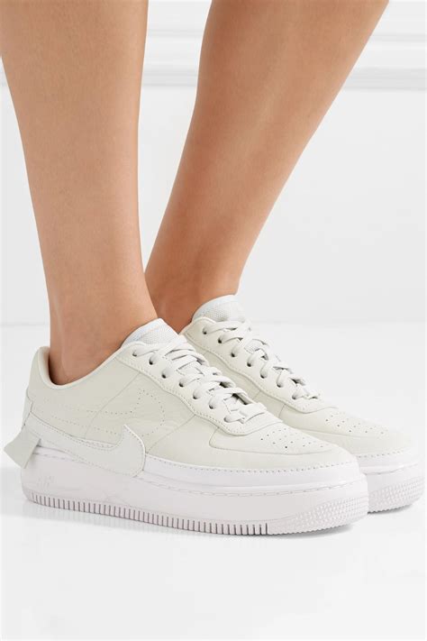 Nike The 1's Reimagined Air Force 1 Jester Xx Textured-leather Platform ...