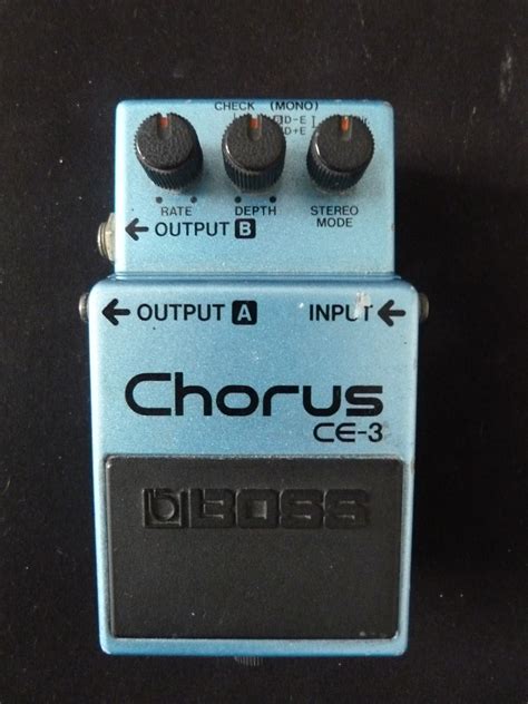 User reviews: Boss CE-3 Chorus - Audiofanzine