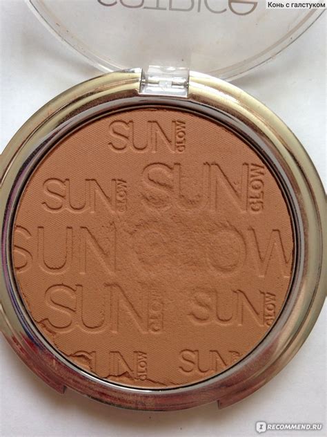 Пудра Catrice Матирующая С Эффектом Загара Sun Glow Matt Bronzing ...