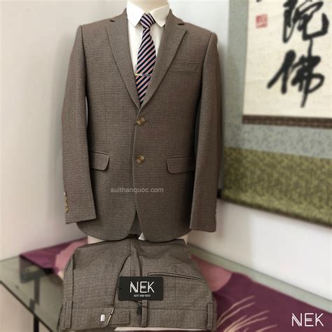SUIT TRUNG NIÊN NÂU – Suit and vest NEK