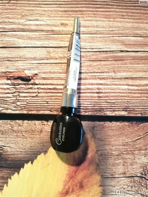 Жидкая подводка для глаз Eveline Celebrity eyeliner - «Коричневая ...
