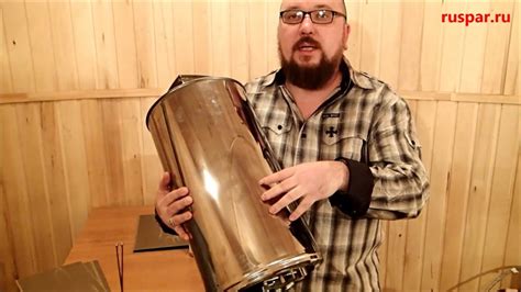 Электрическая печь для бани. Парогенератор для русской бани. - YouTube