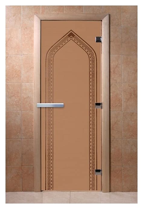 Дверь для хаммама Doorwood Хамам Арка 1900х700 мм правосторонняя ...