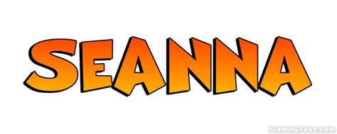 Seanna Logo | Free Name Design Tool from Flaming Text