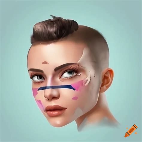 Skin editor tool on Craiyon