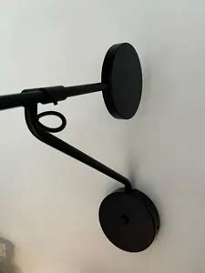 Светодиодная настенная лампа на длинной ножке, домашний прикроватный ...