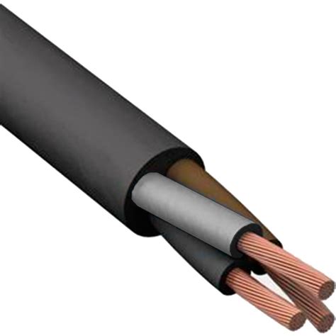 Кабель АО Элкаб-КЗ КГТП-ХЛ 3x4(N,PE) 220/380-3 (бухта) 100м А1660 ...