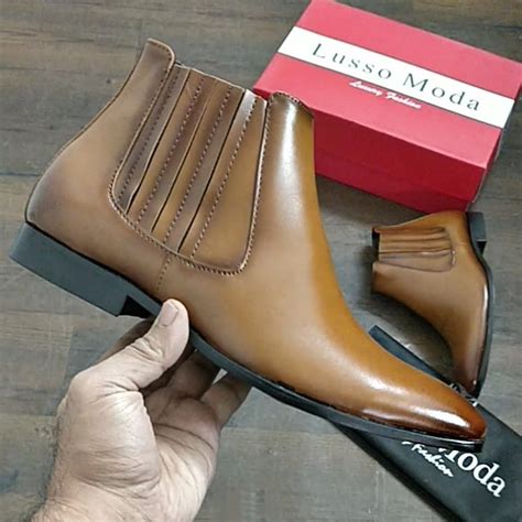 Lusso Moda For Men Shoes/Chelsi Shoe Formal Shoes Office Shoes ...