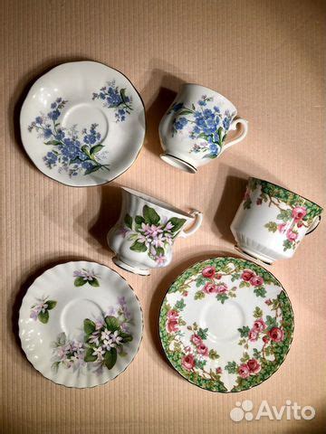Английский костяной фарфор Royal Albert чайные (ко купить в Москве ...