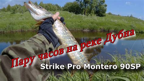 Пару часов на реке Дубна. Ловля щуки и окуня на воблеры Strike Pro ...