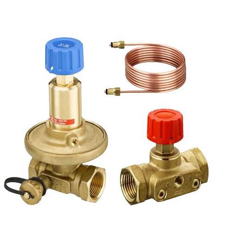 Комплект клапанов балансировочных APT/CDT Danfoss 003Z5661 Ду15, Kvs 1 ...