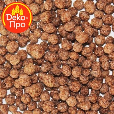 Рисовые воздушные шарики с какао (1-3мм), 20кг.