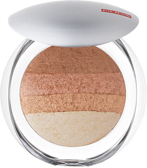 Пудра для лица Pupa Luminys Baked All Over №05 gold stripes 9 г ...