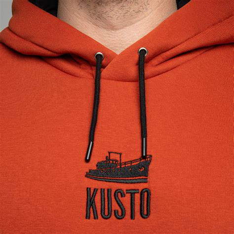 Оранжевая толстовка Kusto Logo Orange