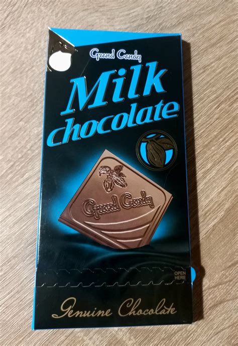 Молочный шоколад Grand Candy Milk | отзывы