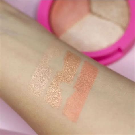 Golden Rose Miss Beauty Glow Baked Trio Allık- Highlighter Allık Golden ...