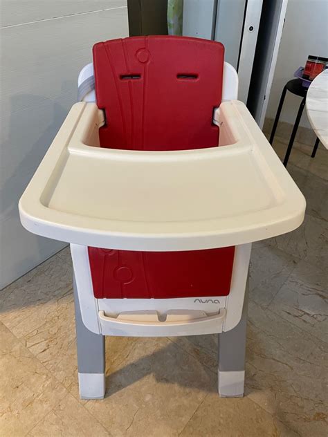 NUNA ZAAZ High Chair, Babies & Kids, Baby Nursery & Kids Furniture ...