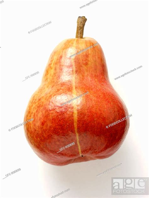 A Red Bartlett Pear, Stock Photo, Picture And Royalty Free Image. Pic ...