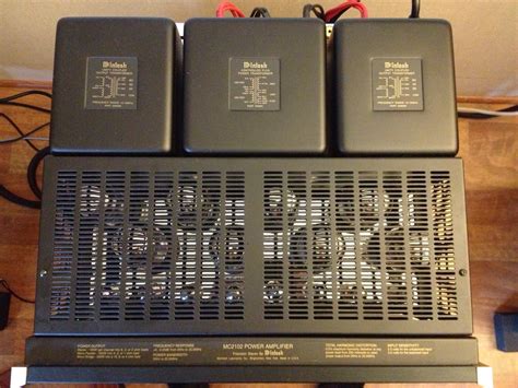 Robert's Sound: McIntosh MC2102 Tube Power Amplifier