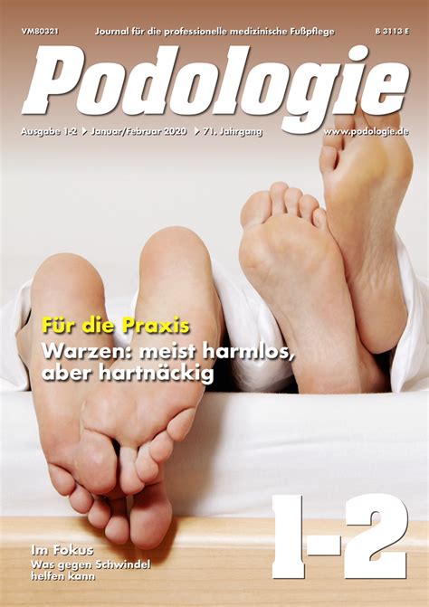 Podologie, Ausgabe 2020/1-2 - DENTAL plus