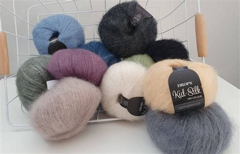 Drops Kid Silk Mohair and Silk Luxurious Yarn Super Kid - Etsy