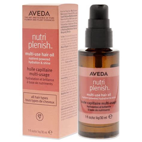 Aveda Nutriplenish Multi-Use Hair Oil 1 oz - Nourishing Hair Treatment ...