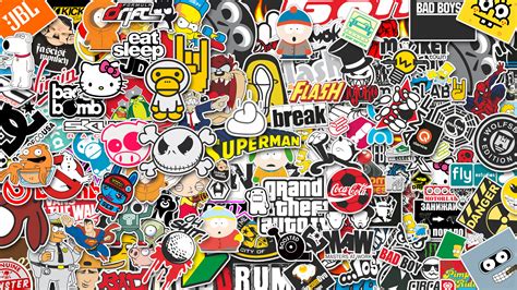 StickerBomb by vicing on DeviantArt