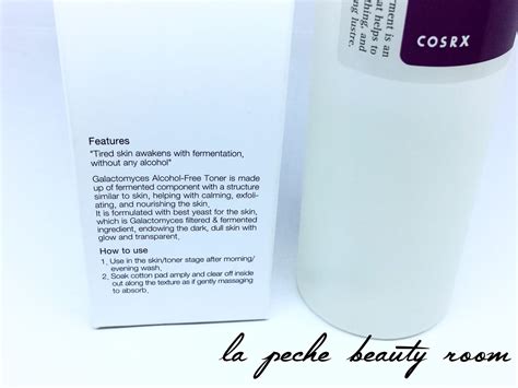 COSRX Galactomyces Alcohol-Free Toner [Review] - La Peche Beauty Room