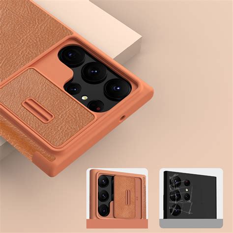 Etui Nillkin QIN Pro do Samsung Galaxy S23 Ultra - Zamiennik/inny ...