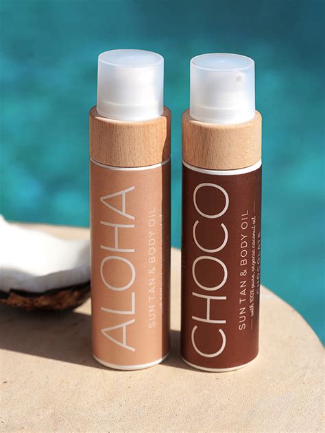 Масло для загара COCOSOLIS ALOHA Suntan & Body Oil | Био масло для ...